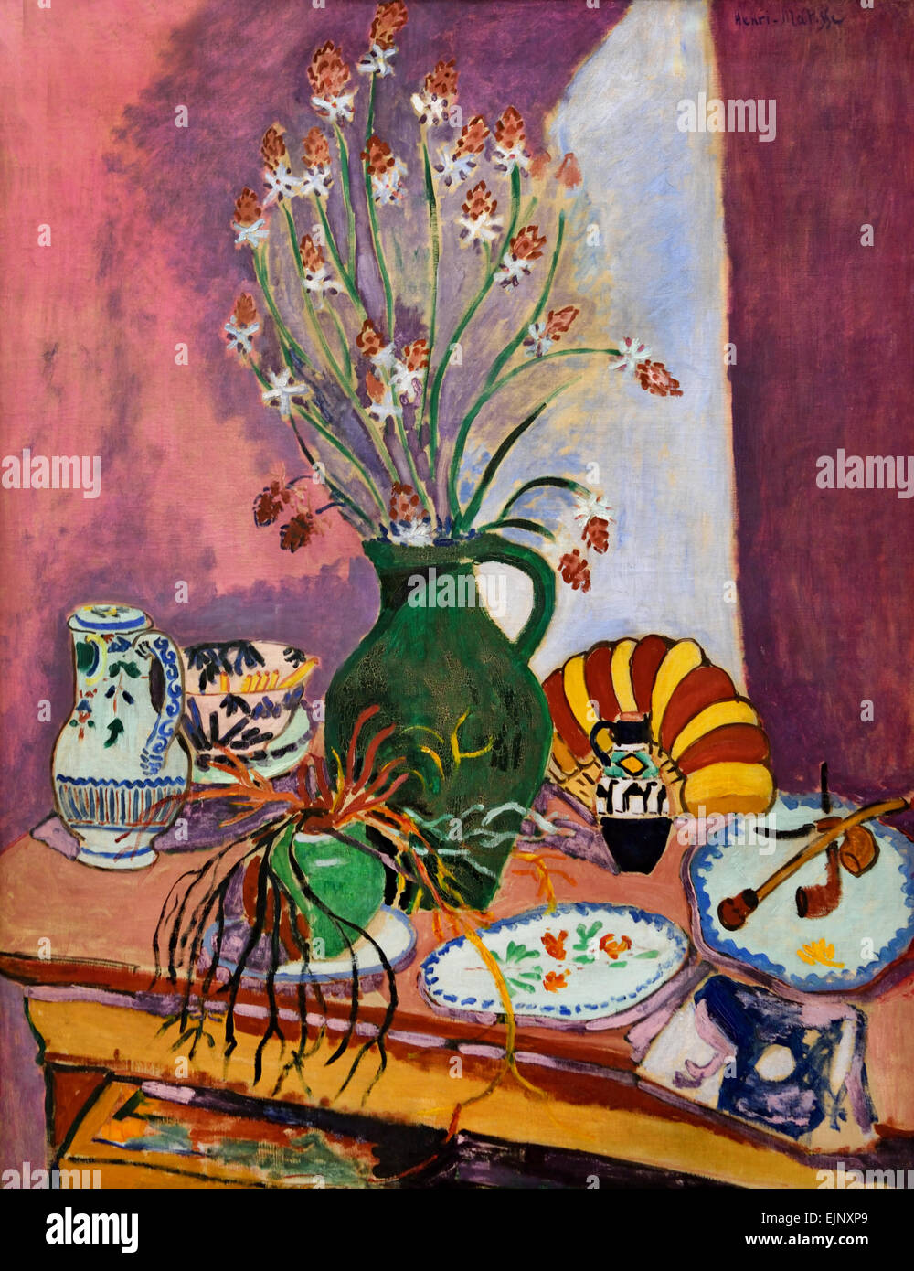 Nature morte aux asphodèles, 1907 ancora in vita con Asphodels - Henri ...