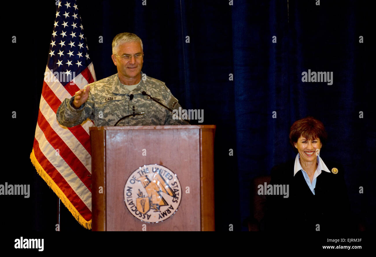 Capo dell'esercito, gen george w casey jr immagini e fotografie stock ...