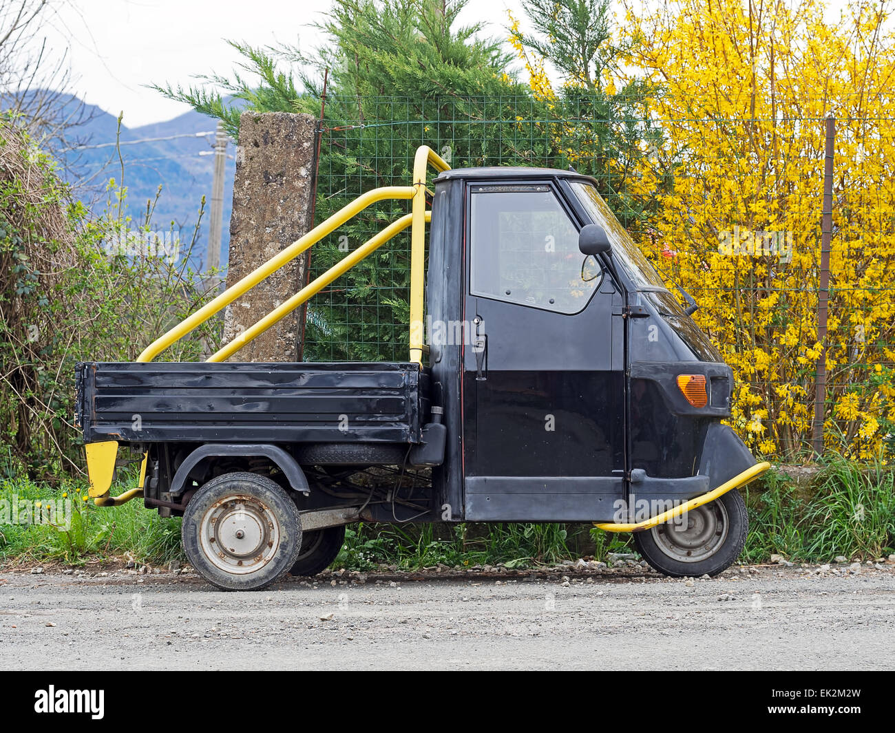 Ape Piaggio, Apecar, Ape Car, Ape. Italiano a tre ruote. Foto scattata ...