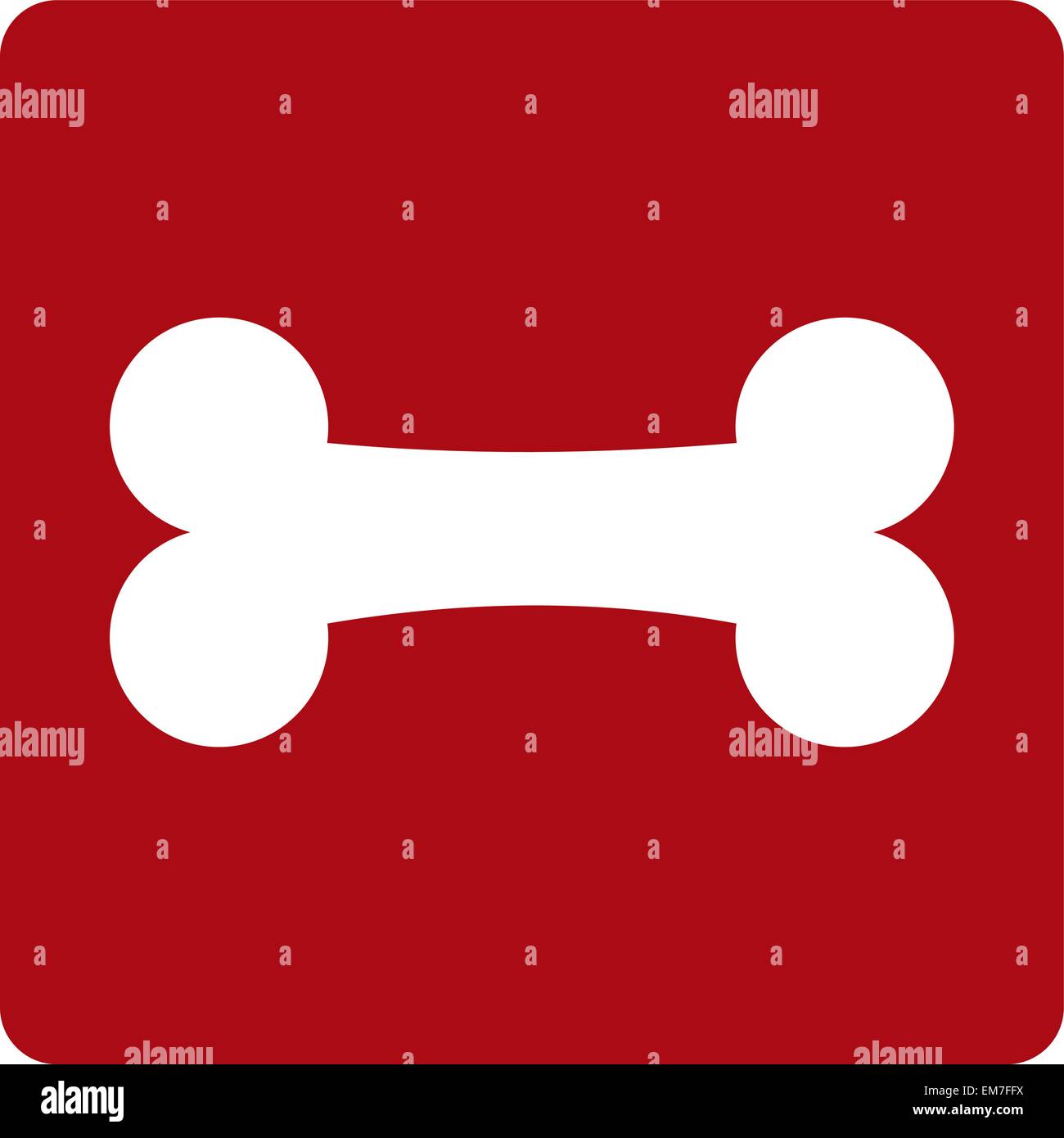 Sfondo bianco cane Immagini Vettoriali Stock - Alamy