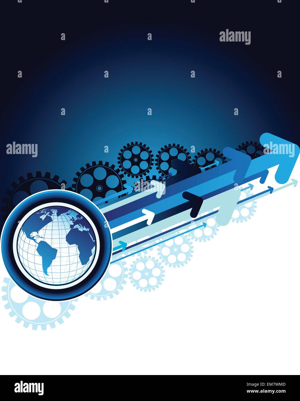 Mappamondo frecce immagini e fotografie stock ad alta risoluzione - Alamy