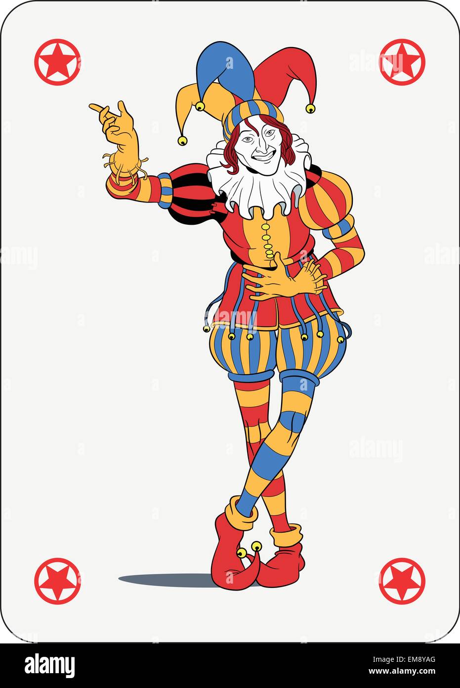 Carta jolly disegno Immagini Vettoriali Stock - Alamy