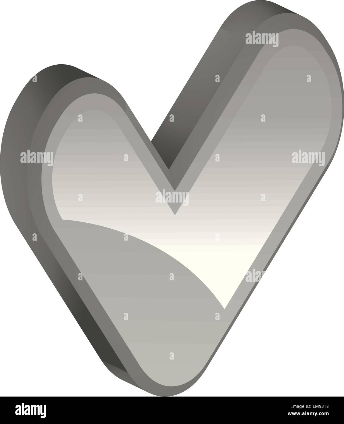 Simbolo del segno di spunta Immagini Vettoriali Stock - Alamy