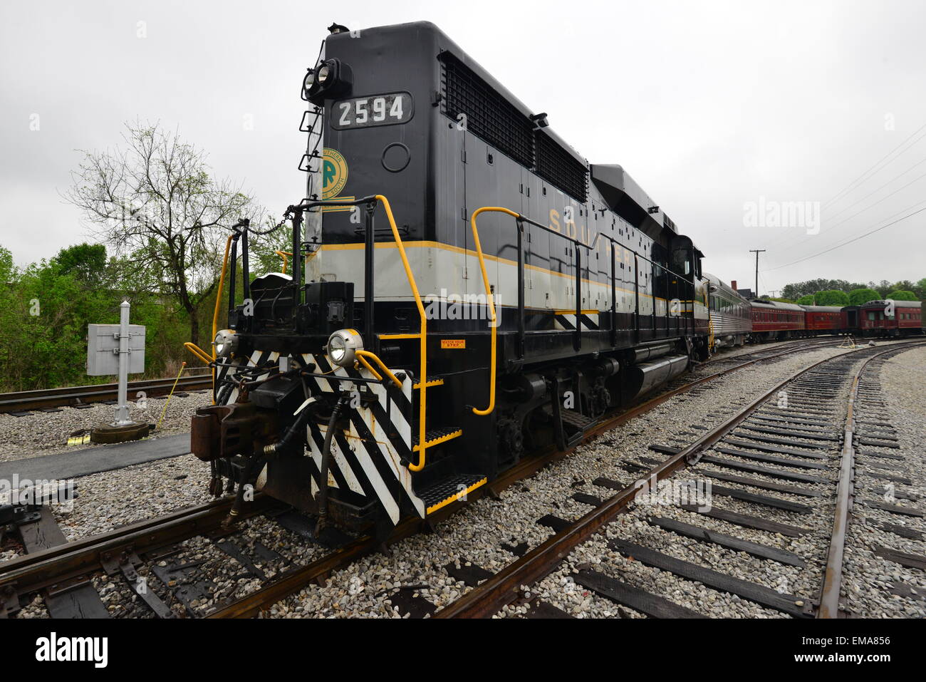 Locomotiva diesel americana immagini e fotografie stock ad alta ...