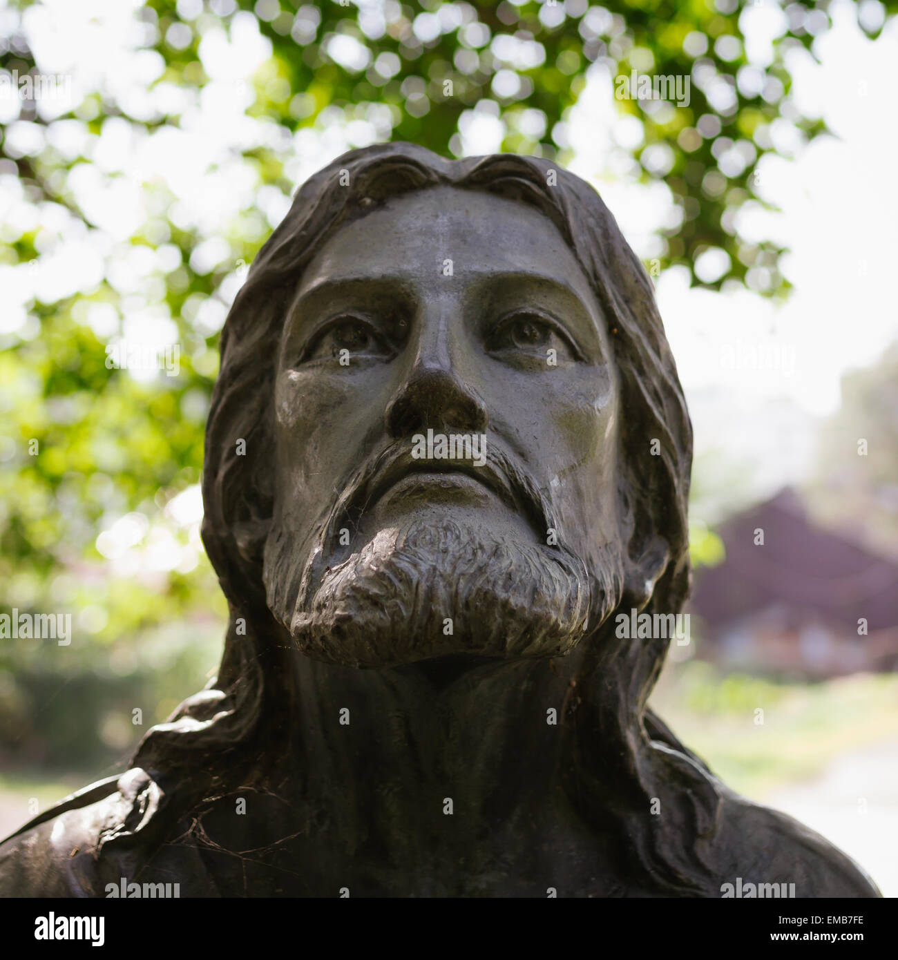 Cristo faccia della statua del redentore immagini e fotografie stock ad ...