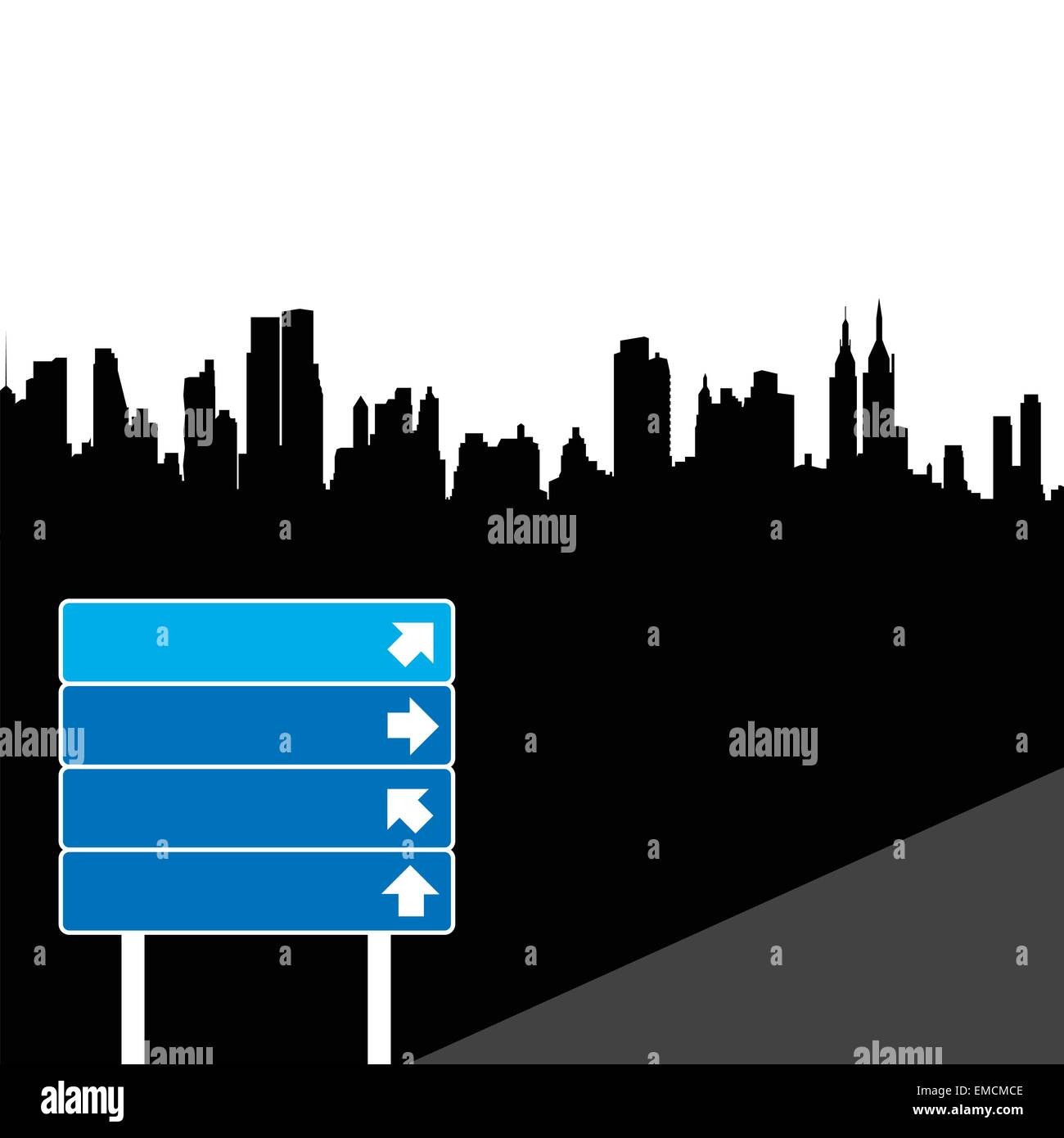 Direzione della freccia Immagini Vettoriali Stock - Alamy