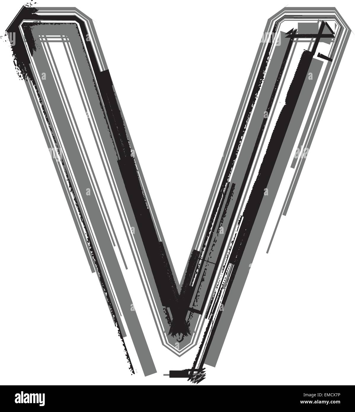 Traccia della lettera v immagini e fotografie stock ad alta risoluzione ...