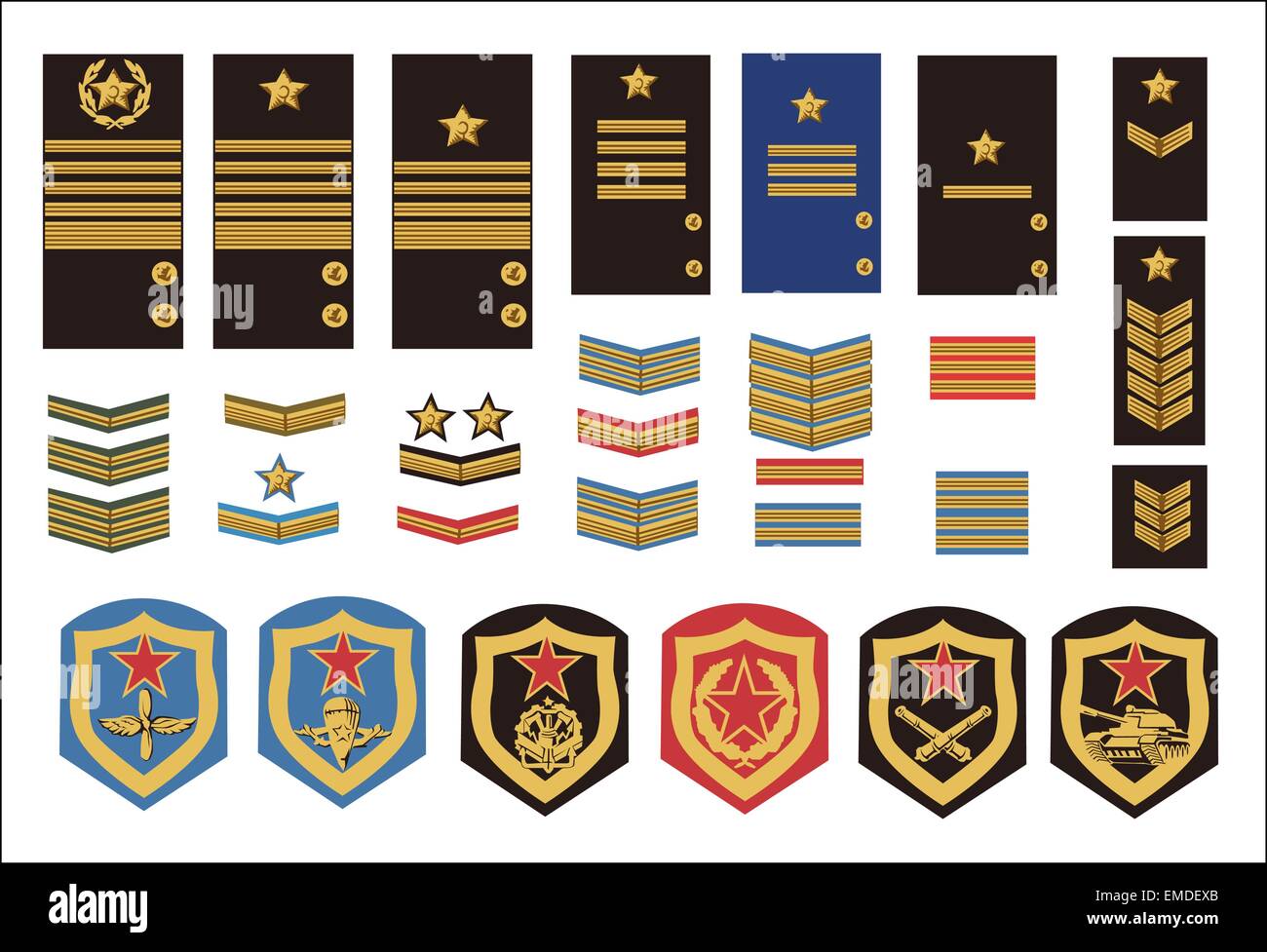 Deputato militare Immagini Vettoriali Stock - Alamy