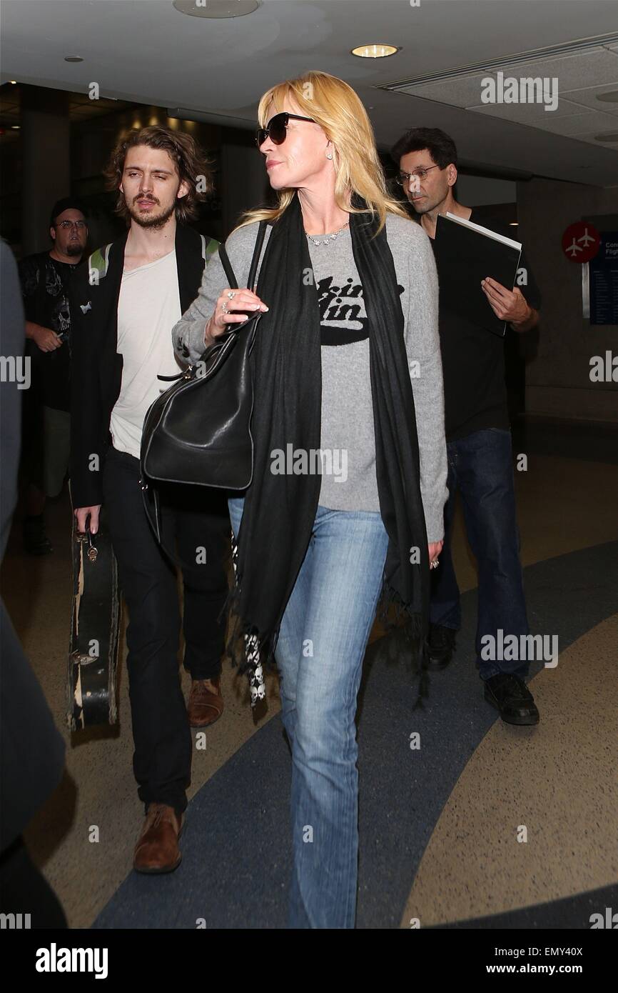 Melanie griffith and alexander bauer immagini e fotografie stock ad ...