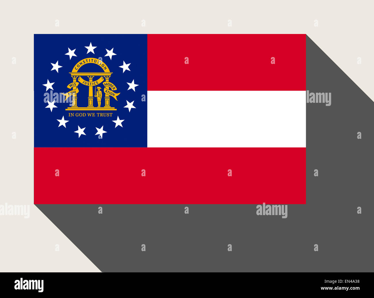 Mappa dello stato della georgia immagini e fotografie stock ad alta ...