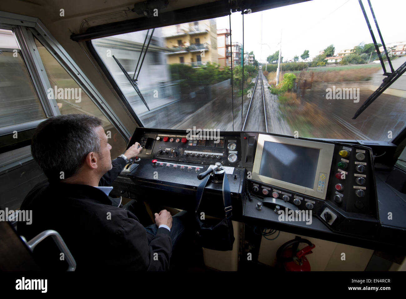 Cabina di pilotaggio della metropolitana immagini e fotografie stock ad ...