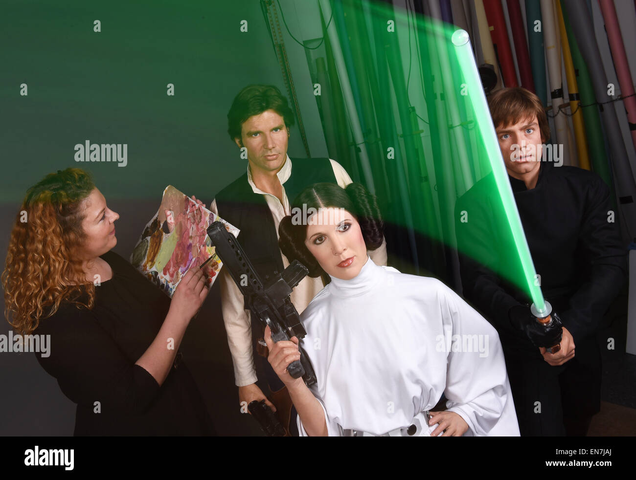 Guerre stellari museo delle cere Immagini e Fotos Stock - Alamy