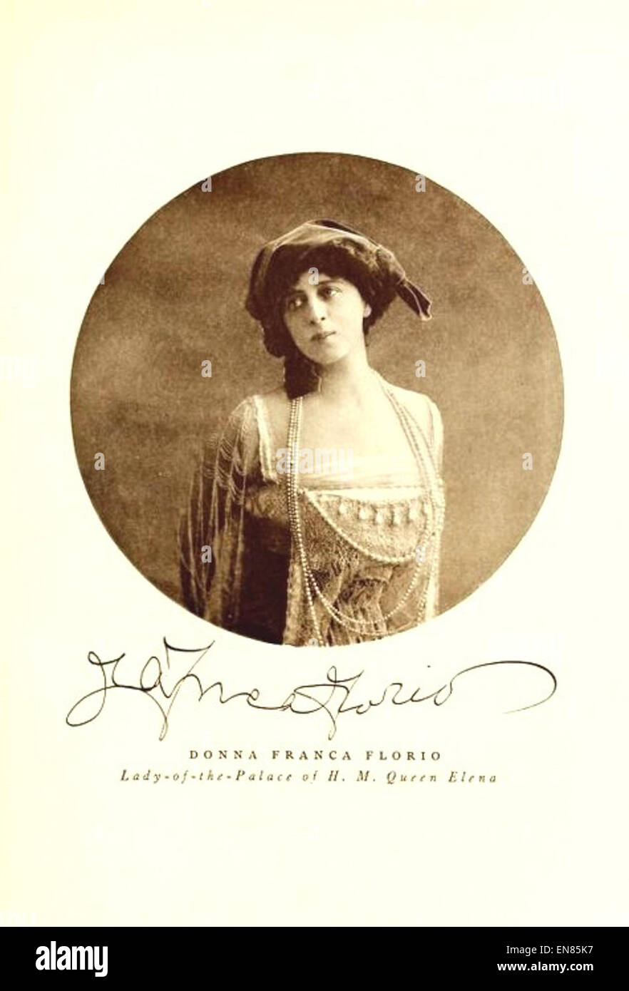 Franca florio immagini e fotografie stock ad alta risoluzione - Alamy