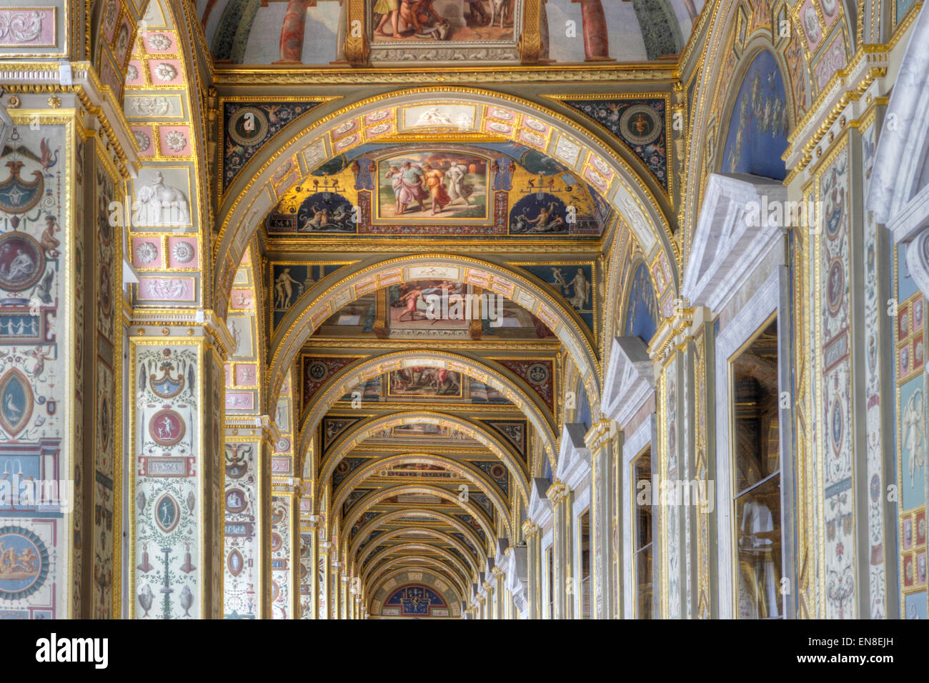 Le Logge di Raffaello al Museo Hermitage, San Pietroburgo, Russia Foto ...