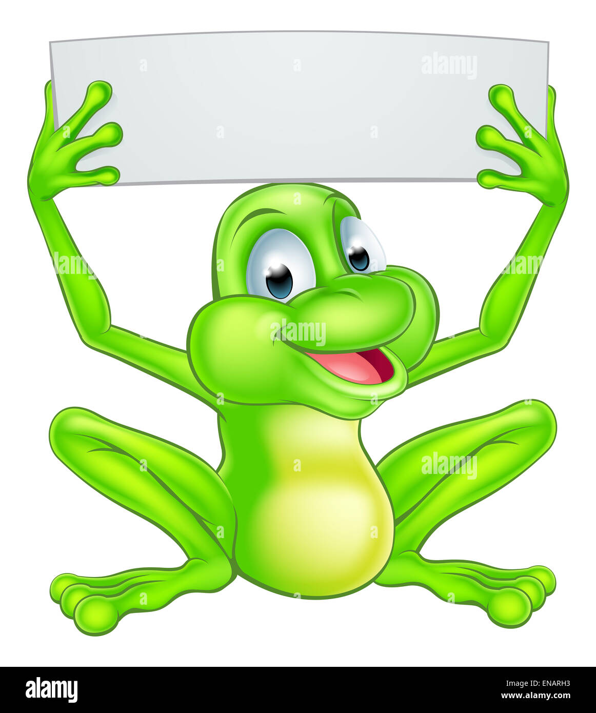Cute frog cartoon smiling immagini e fotografie stock ad alta ...