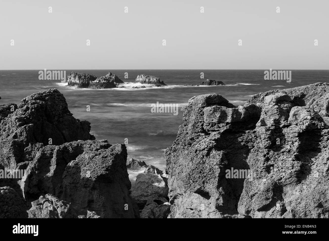 Spiagge della cantabria Foto e Immagini Stock in Bianco e Nero - Alamy