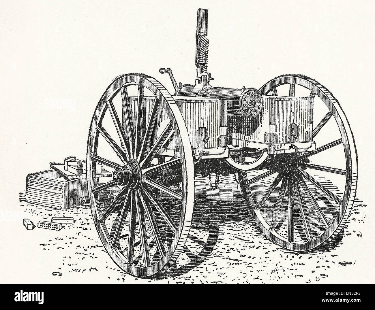 Vintage gatling gun immagini e fotografie stock ad alta risoluzione - Alamy