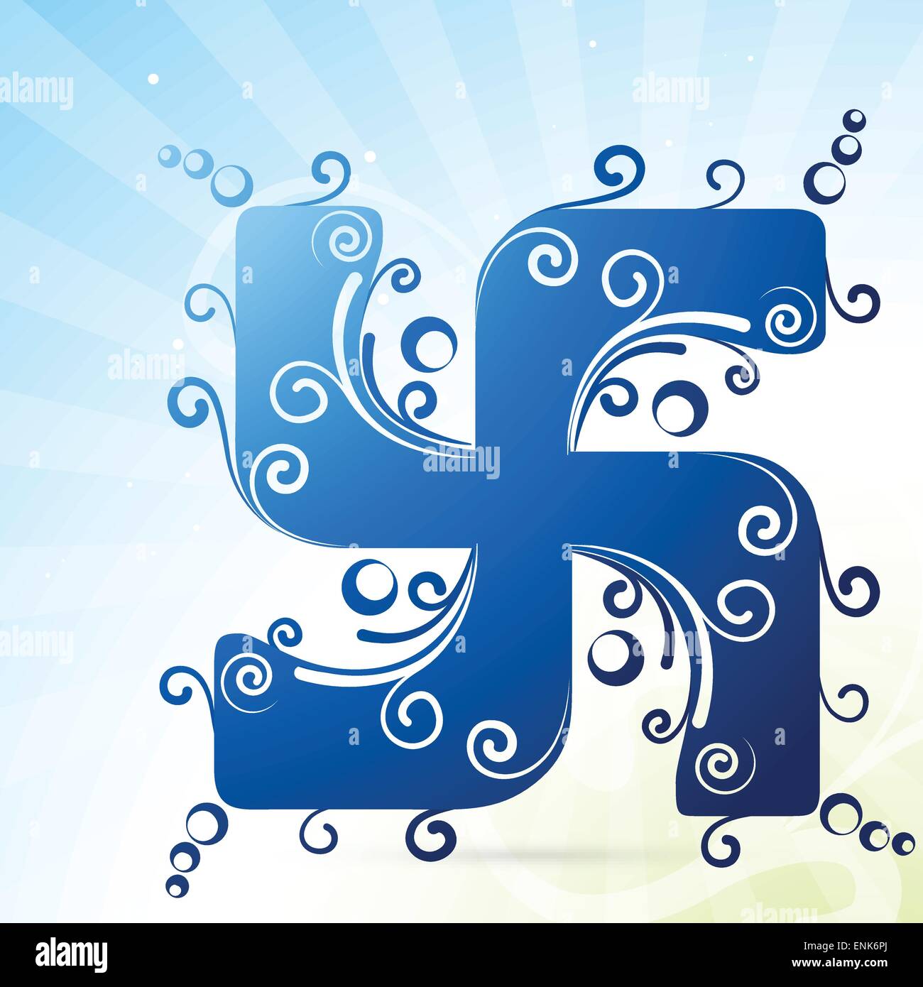 Simbolo della croce uncinata Immagini Vettoriali Stock - Alamy