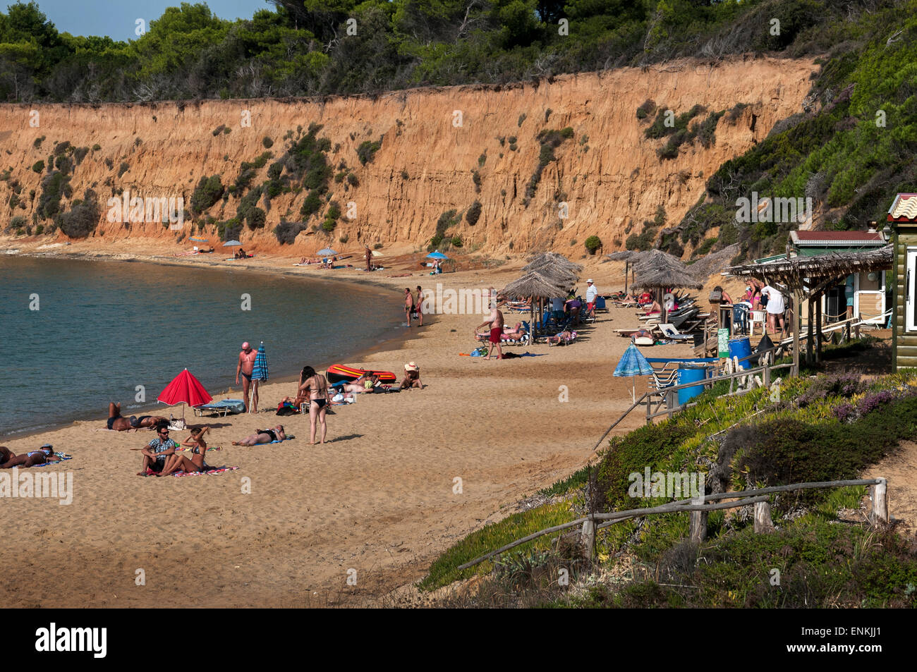 Mandraki Beach, Skiathos Foto stock - Alamy