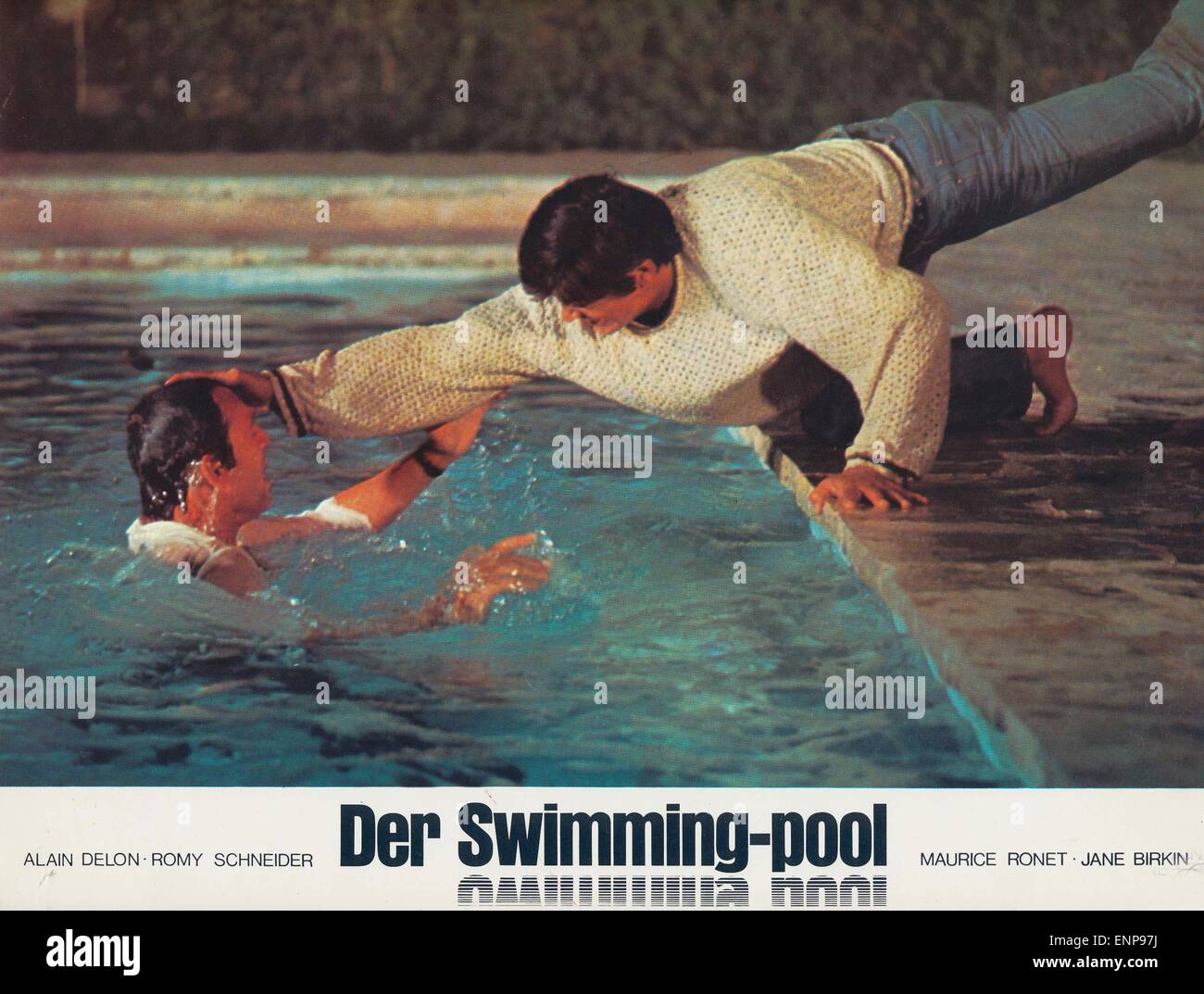 Alain delon piscine immagini e fotografie stock ad alta risoluzione - Alamy
