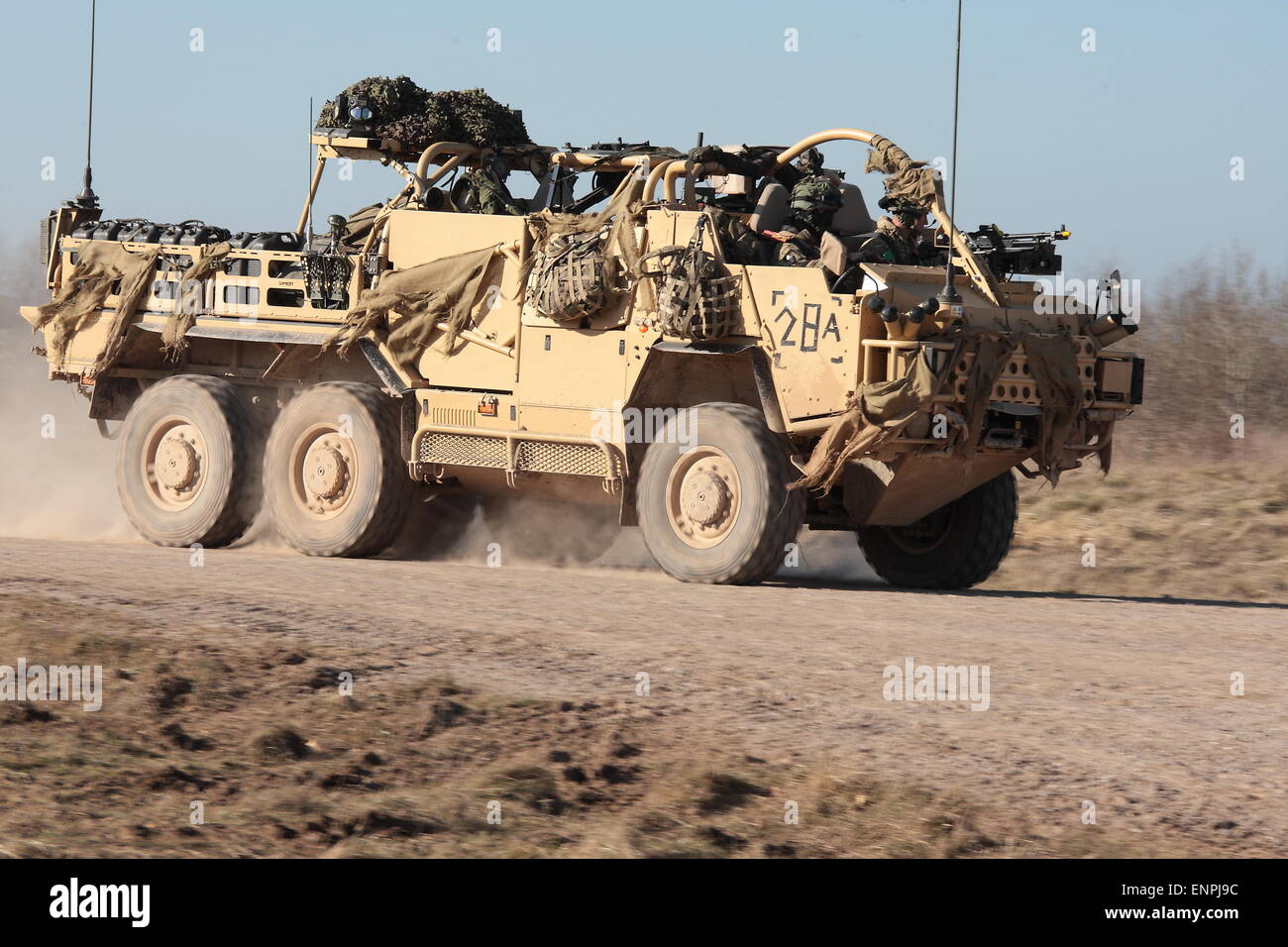 British army vehicle coyote immagini e fotografie stock ad alta ...