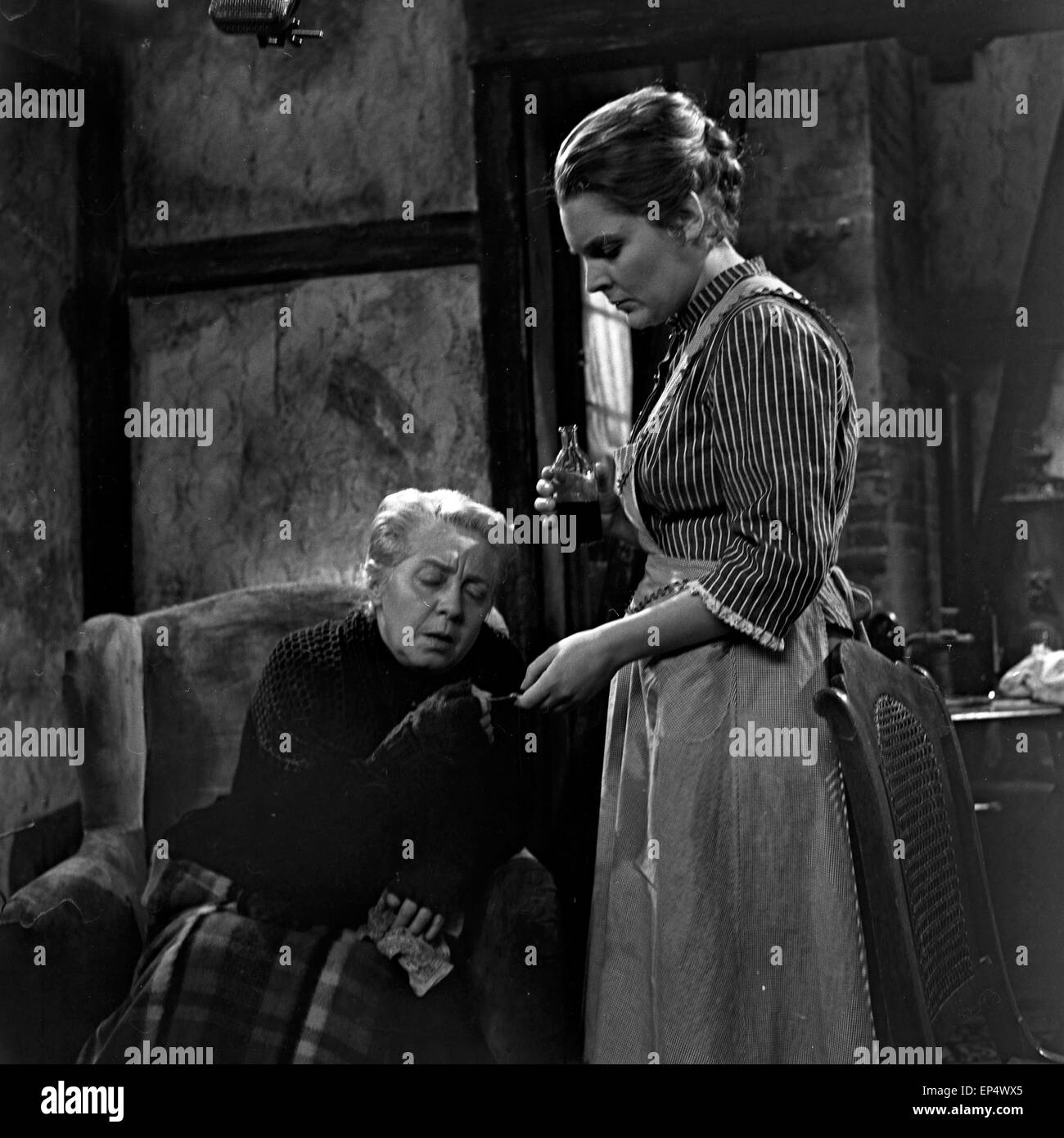Der rote Hahn, Fernsehfilm, Deutschland 1962, Regie: John Olden ...