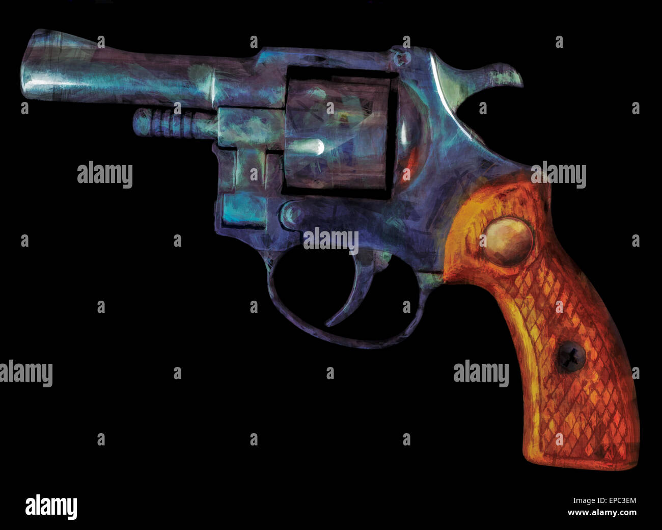 Colt revolver gun immagini e fotografie stock ad alta risoluzione - Alamy