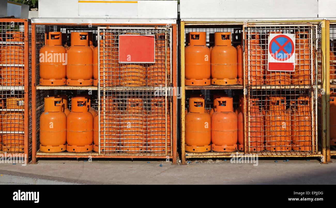 Bombola del gas delle bombole per gas immagini e fotografie stock ad ...