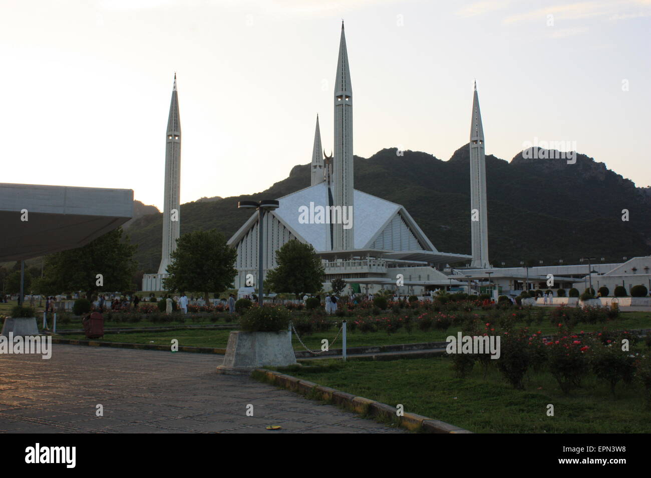 Faisal mosque islamabad pakistan immagini e fotografie stock ad alta ...