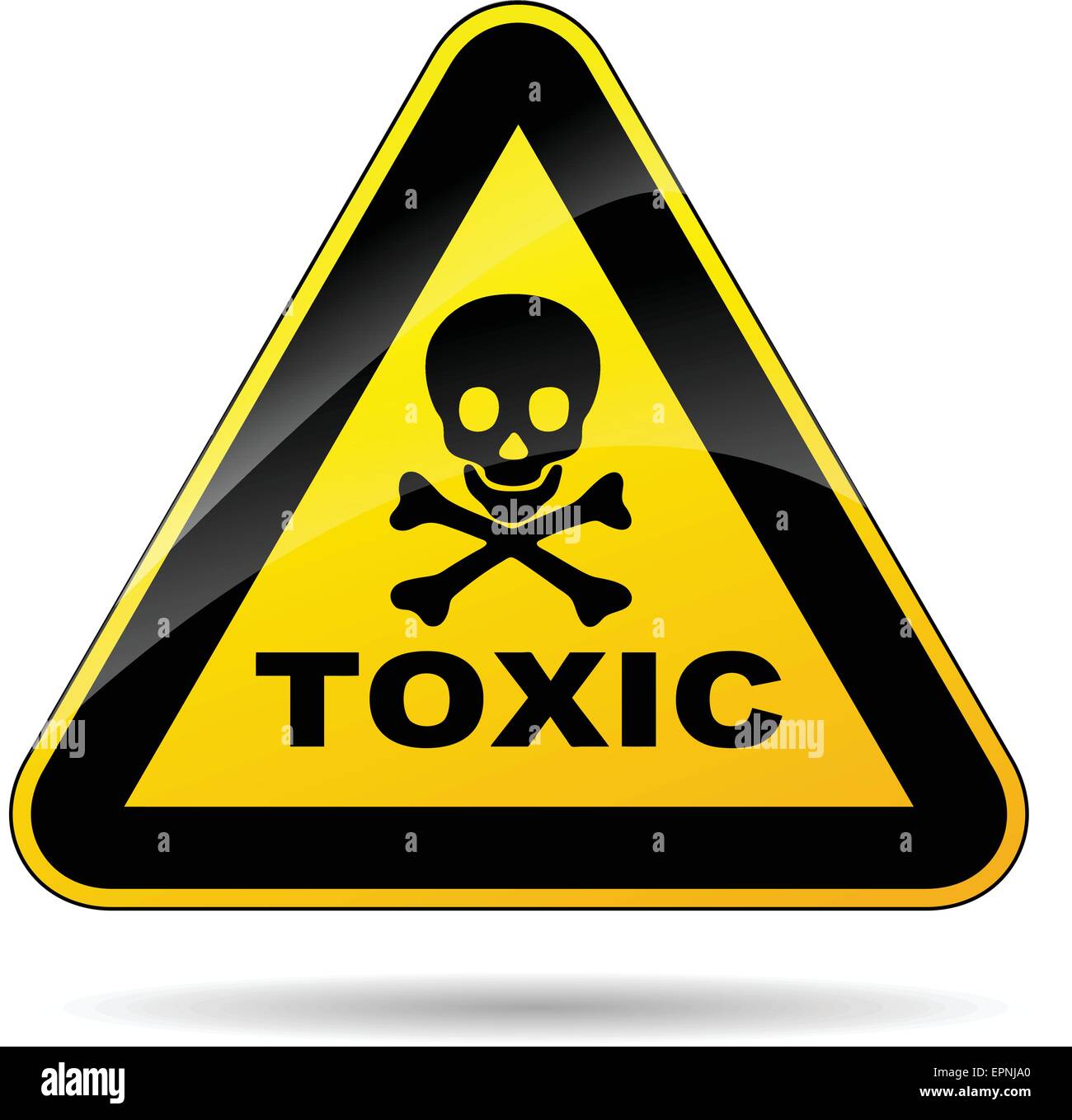 Toxic sign Immagini Vettoriali Stock - Alamy