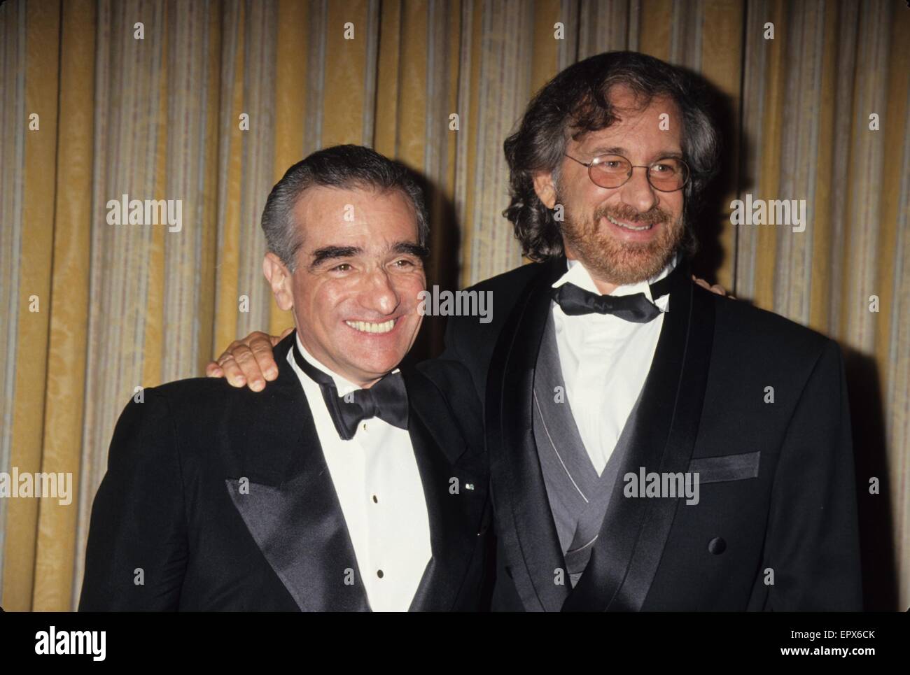 Martin Scorsese E Steven Spielberg Immagini E Fotografie Stock Ad Alta