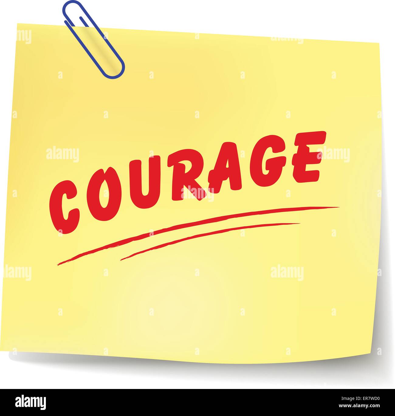 Simbolo di coraggio Immagini Vettoriali Stock - Alamy