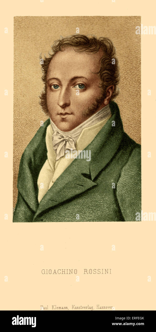 Gioacchino rossini portrait immagini e fotografie stock ad alta ...
