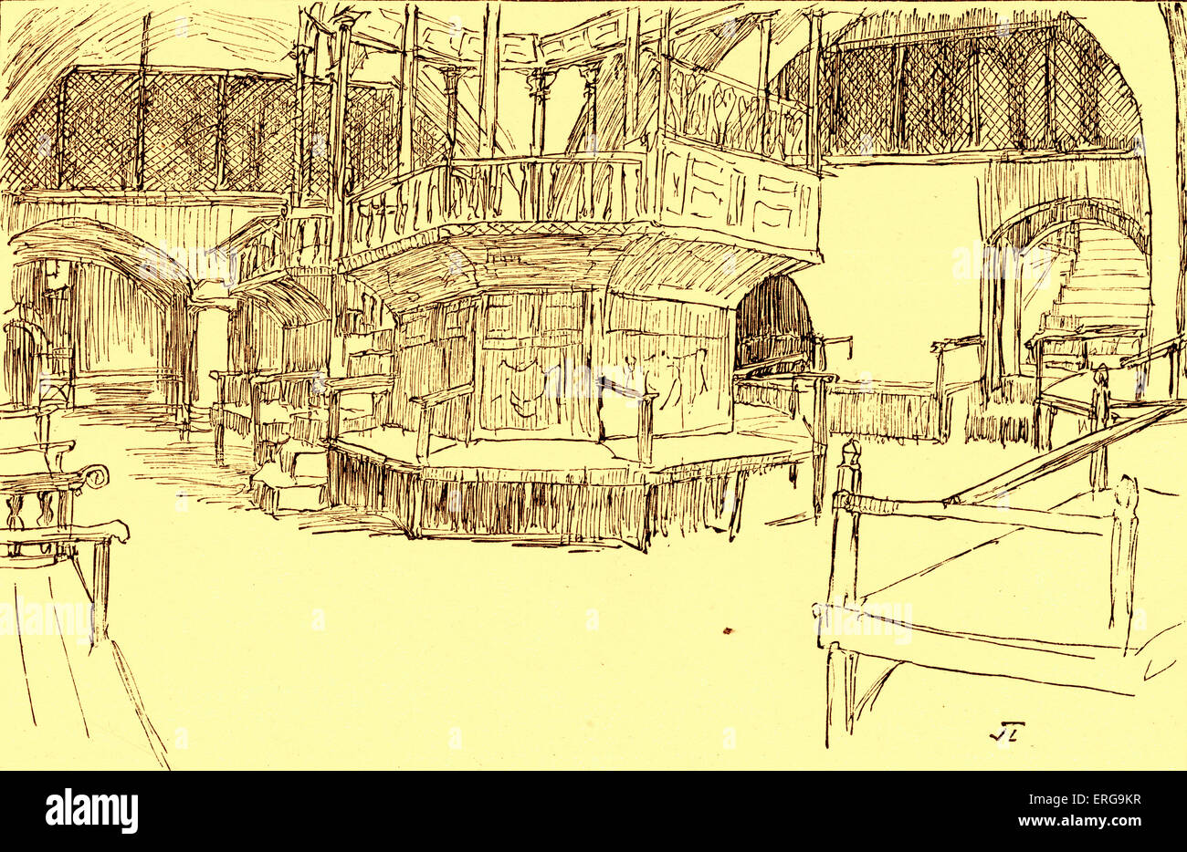 Disegno del tardo xix secolo immagini e fotografie stock ad alta ...