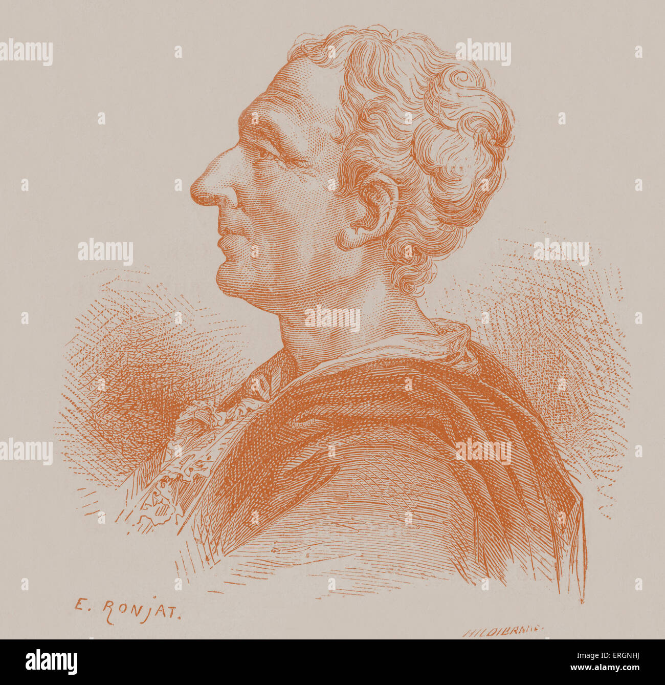 Filosofo politico francese charles louis de secondat immagini e ...