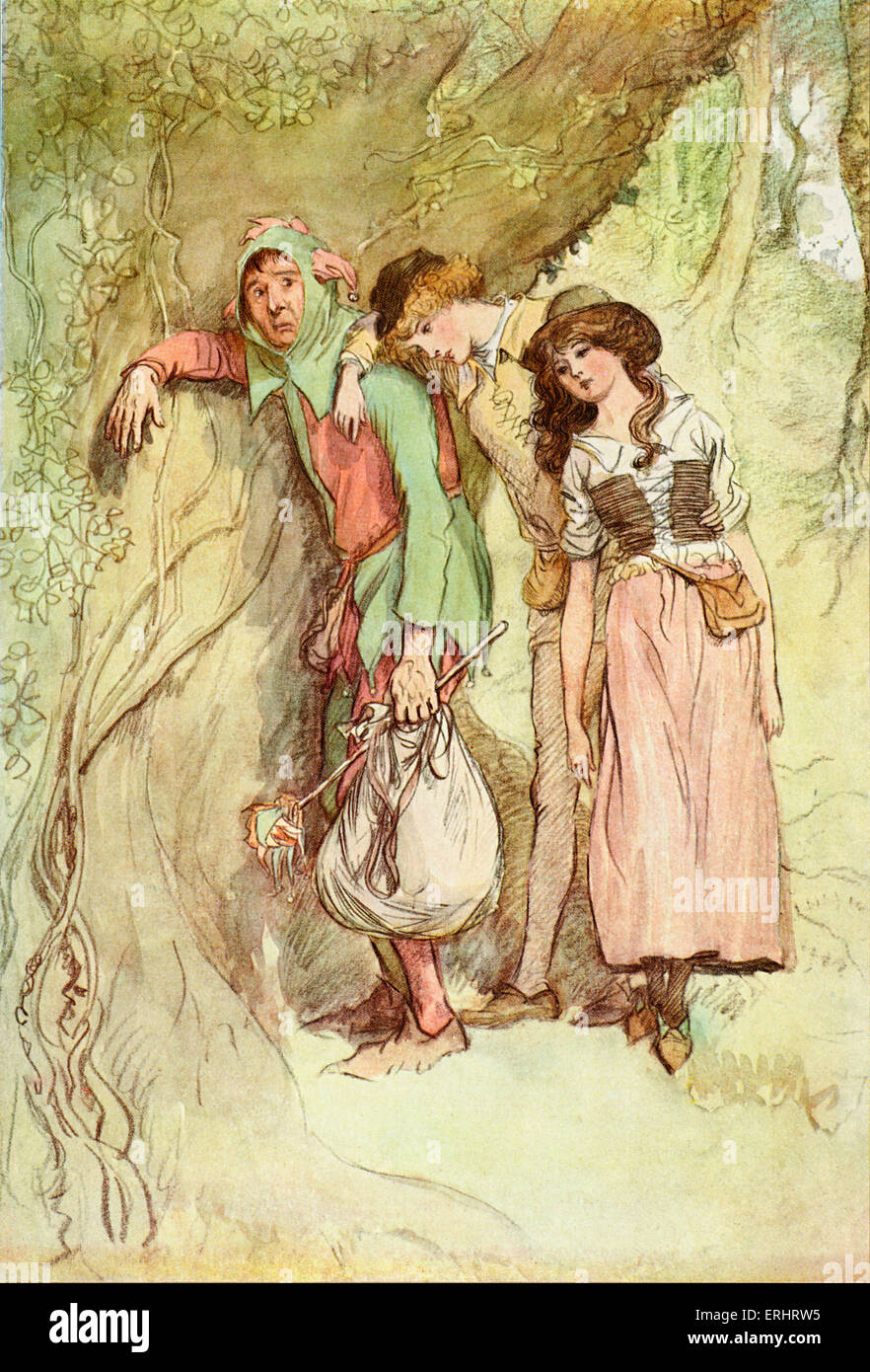 "Come vi piace" commedia di William Shakespeare. Illustrato da Hugh ...