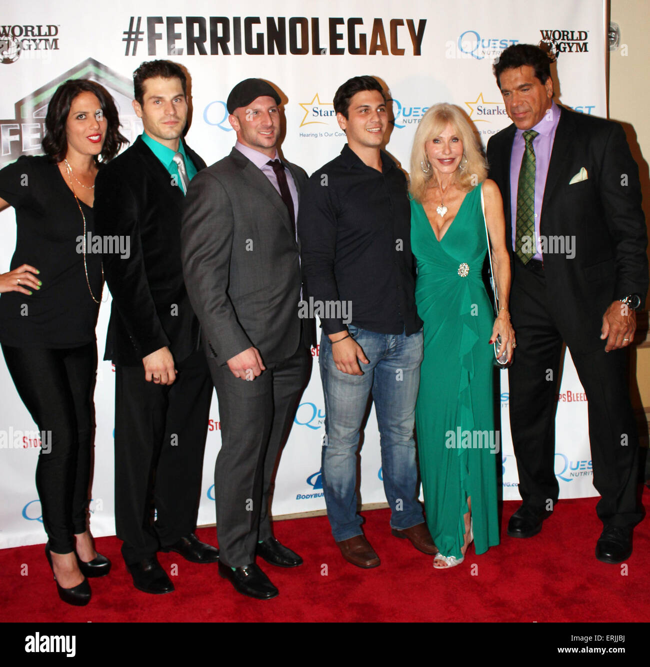 Lou ferrigno jr and brent ferrigno immagini e fotografie stock ad alta ...