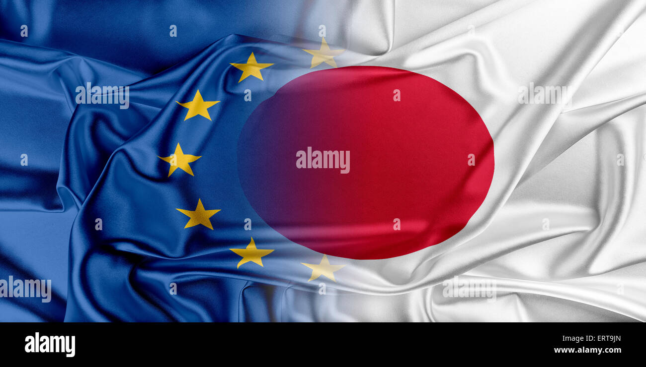 Bandiera dell'unione europea del giappone immagini e fotografie stock ... Bandiera dell'unione europea del giappone immagini e fotografie stock ...