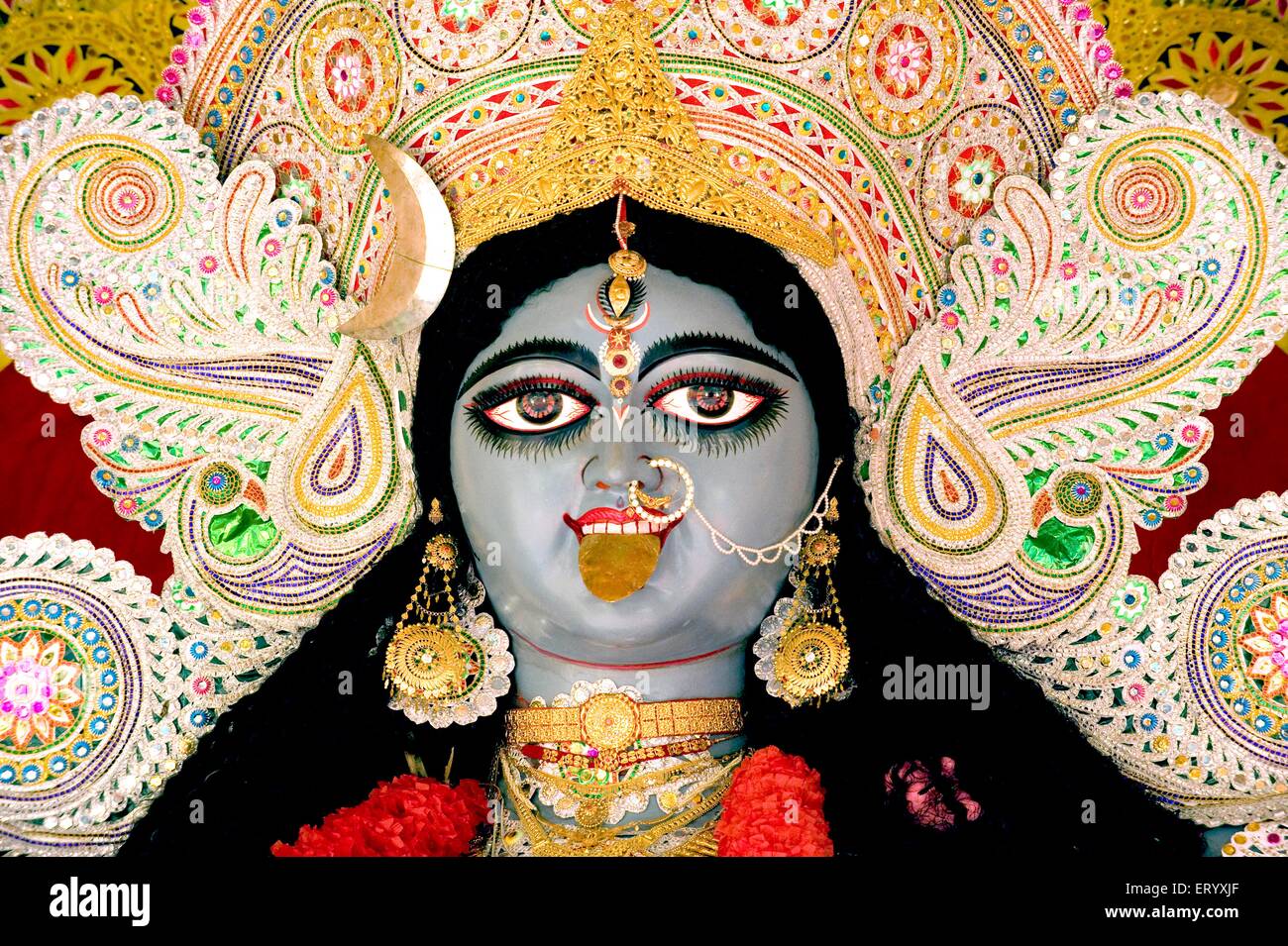 Goddess kali calcutta india immagini e fotografie stock ad alta ...