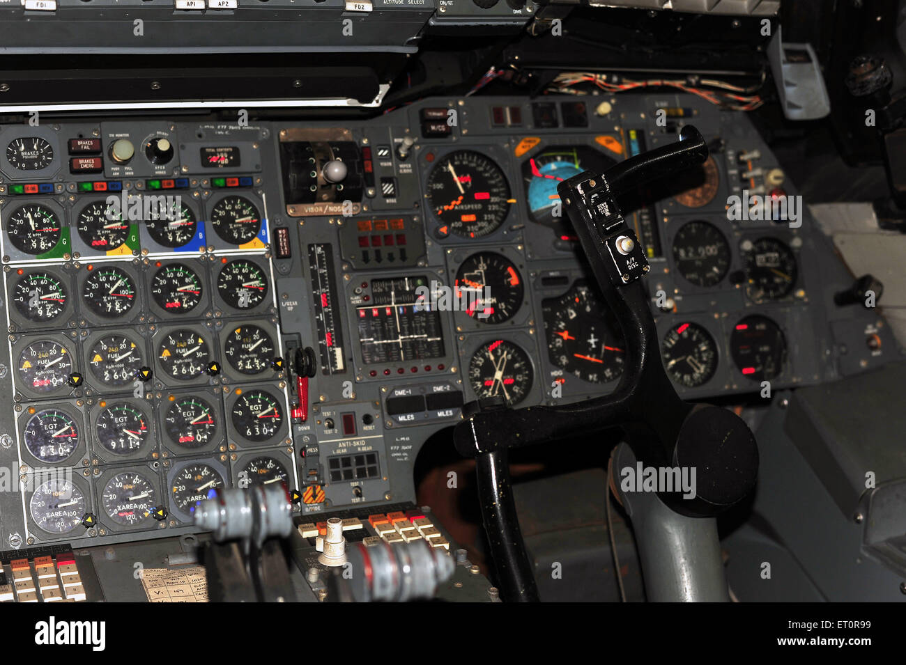 Concorde cockpit controls immagini e fotografie stock ad alta ...