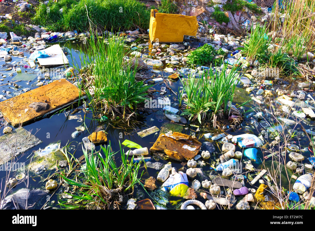 Fiume inquinato immagini e fotografie stock ad alta risoluzione - Alamy