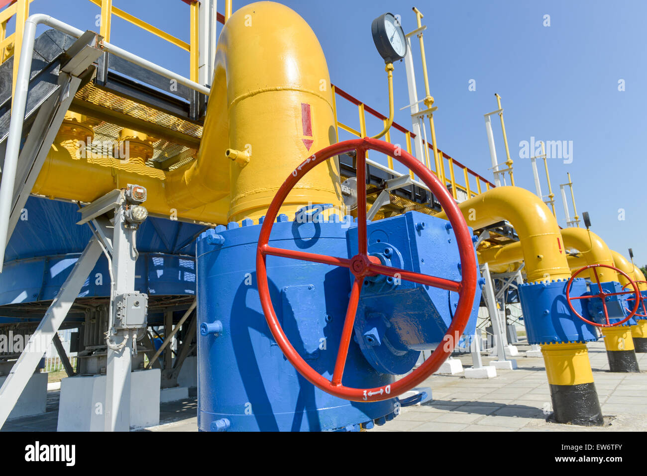 Impianto di compressione del gas immagini e fotografie stock ad alta ...