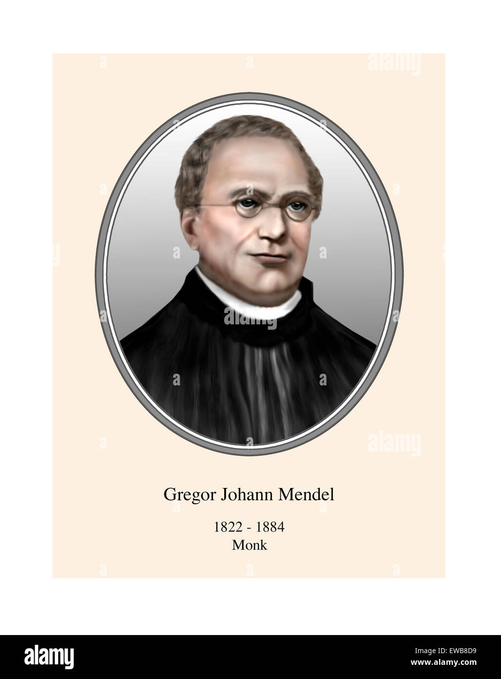 Gregor mendel portrait Immagini senza sfondo e Foto Stock ritagliate ...