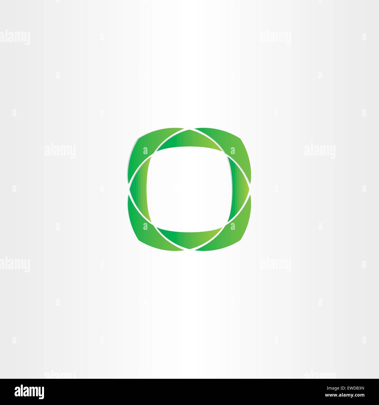 Disegno dell'icona logo bordo quadrato immagini e fotografie stock ad ...