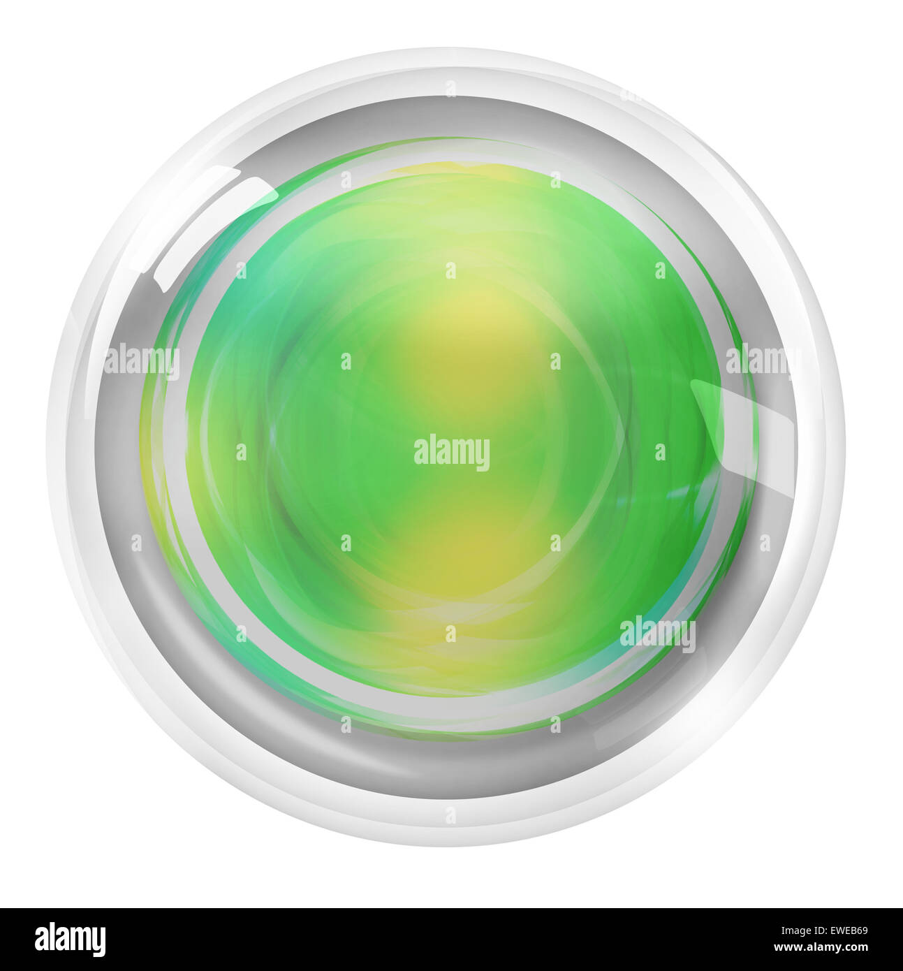 Round Icona simbolo del pulsante Foto stock - Alamy