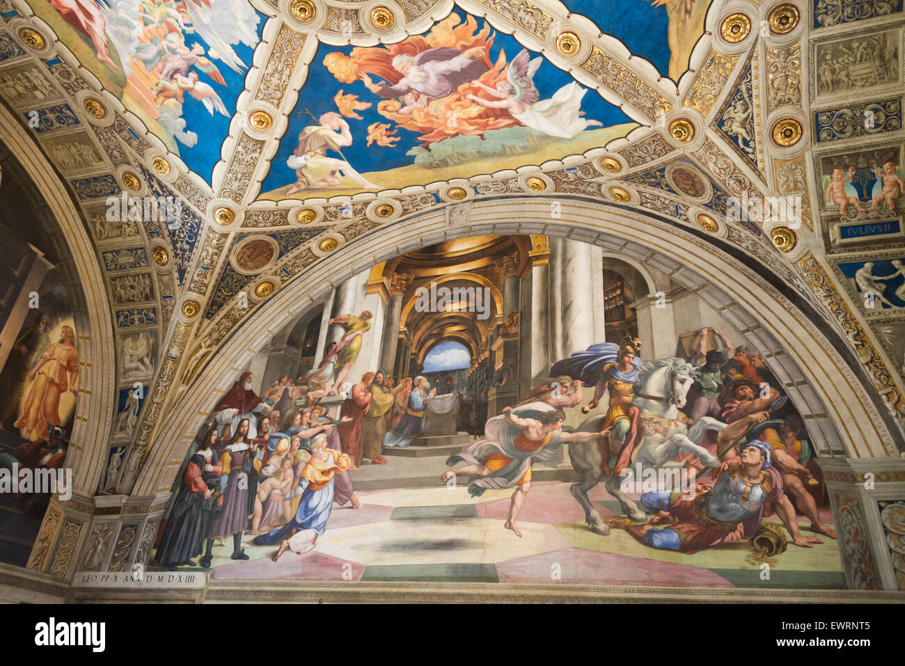 Raphael rooms vatican immagini e fotografie stock ad alta risoluzione ...