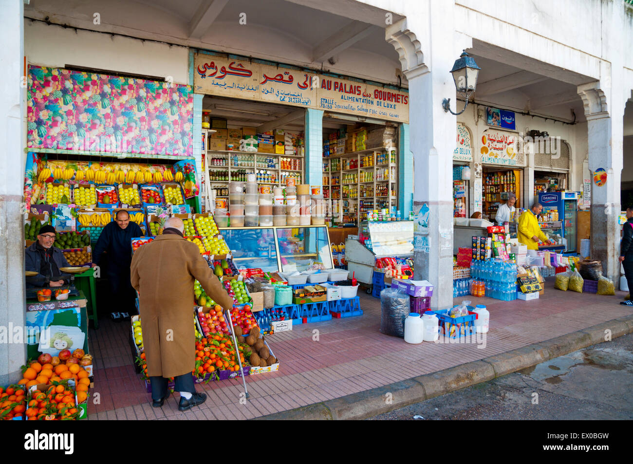 Marche Centrale, mercato centrale, Casablanca, Marocco, Africa ...