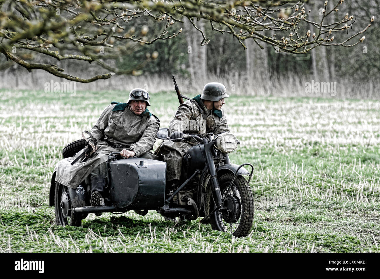 Wehrmacht Sidecar Immagini e Fotos Stock - Alamy