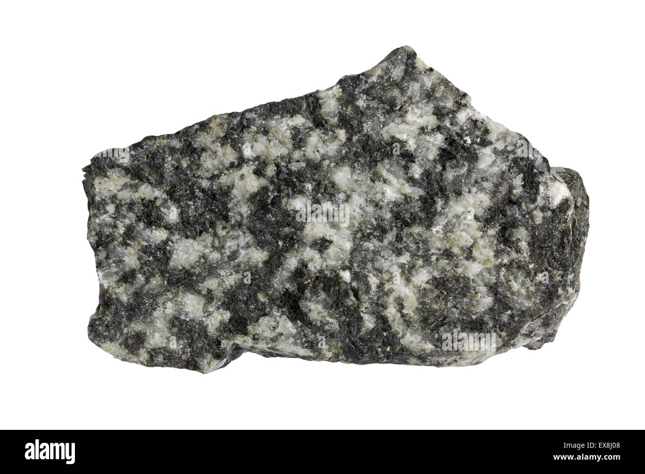 Gabbro (roccia ignea Foto stock - Alamy