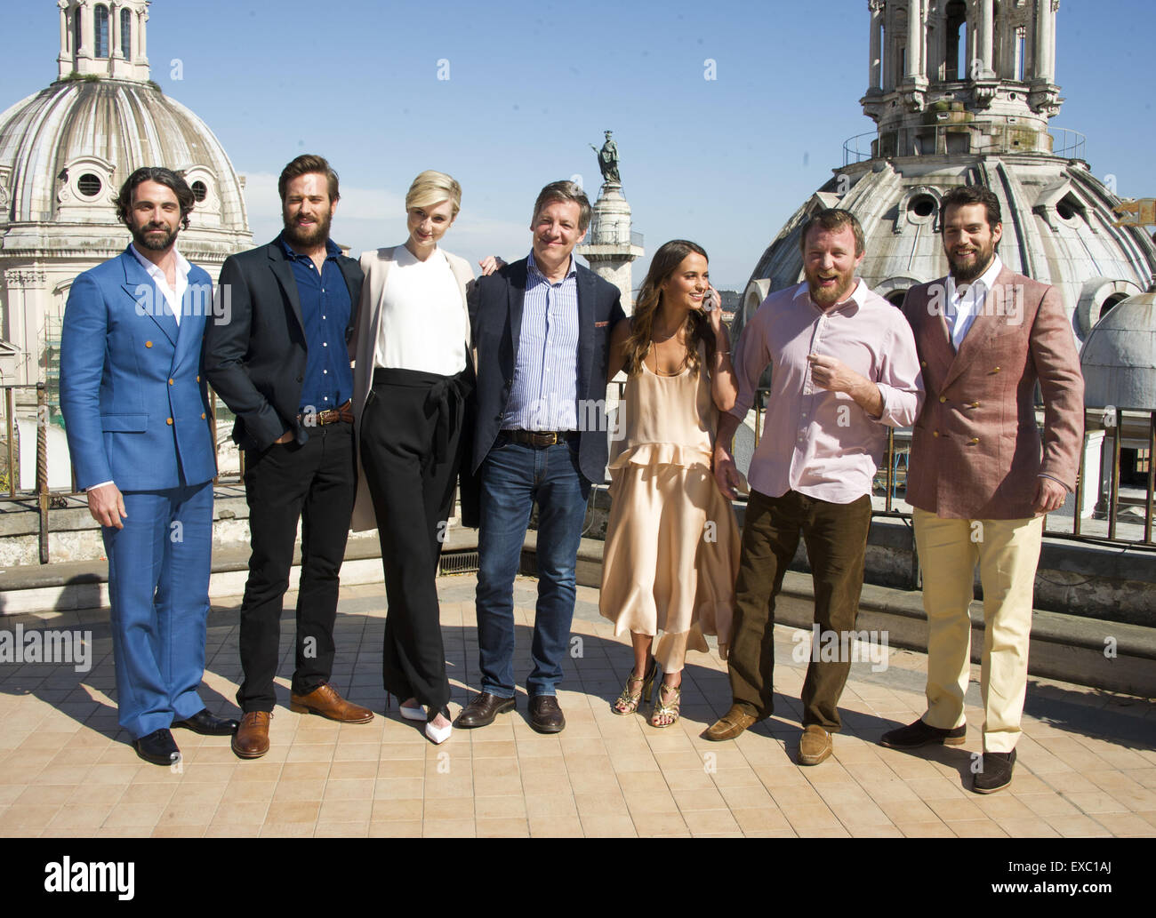 Roma foto di chiamata "l'uomo dall'U.N.C.L.E.' dotata di: Henry Cavill ...